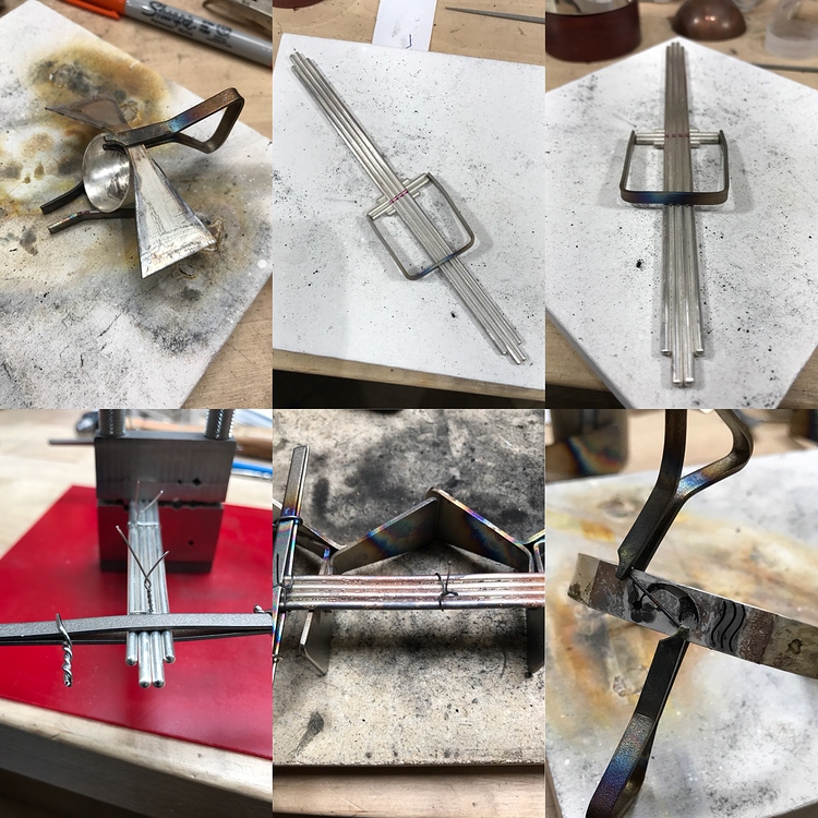 These are some shapes and uses of titanium soldering clamps - Jewelry ...