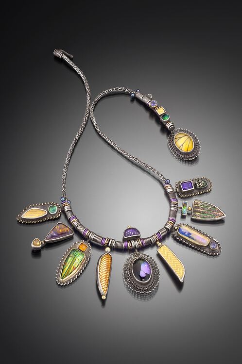 Jeanie Pratt - Jewelry Gallery - Jewelry Gallery - Ganoksin Orchid ...