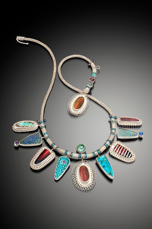 Jeanie Pratt - Jewelry Gallery - Jewelry Gallery - Ganoksin Orchid ...