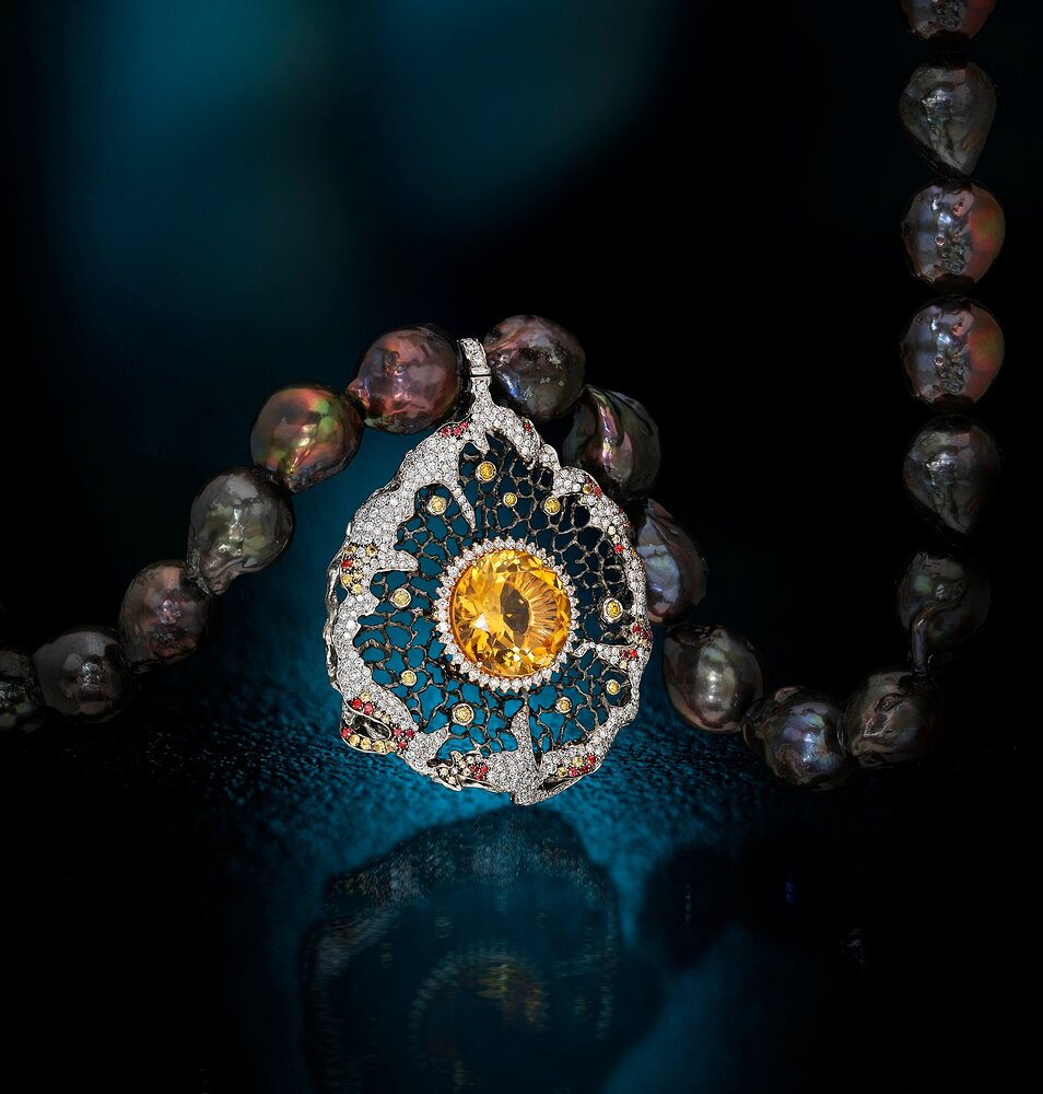 David Maule - Jewelry Gallery - Jewelry Gallery - Ganoksin Orchid ...