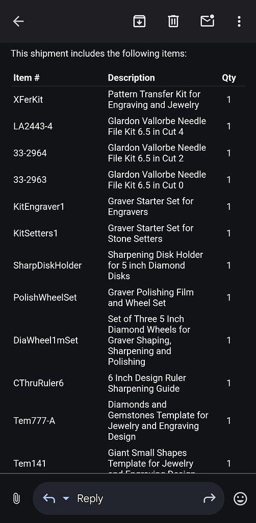 Kent Riable Class and Bit the engraver bullet - Jewelry Discussion ...